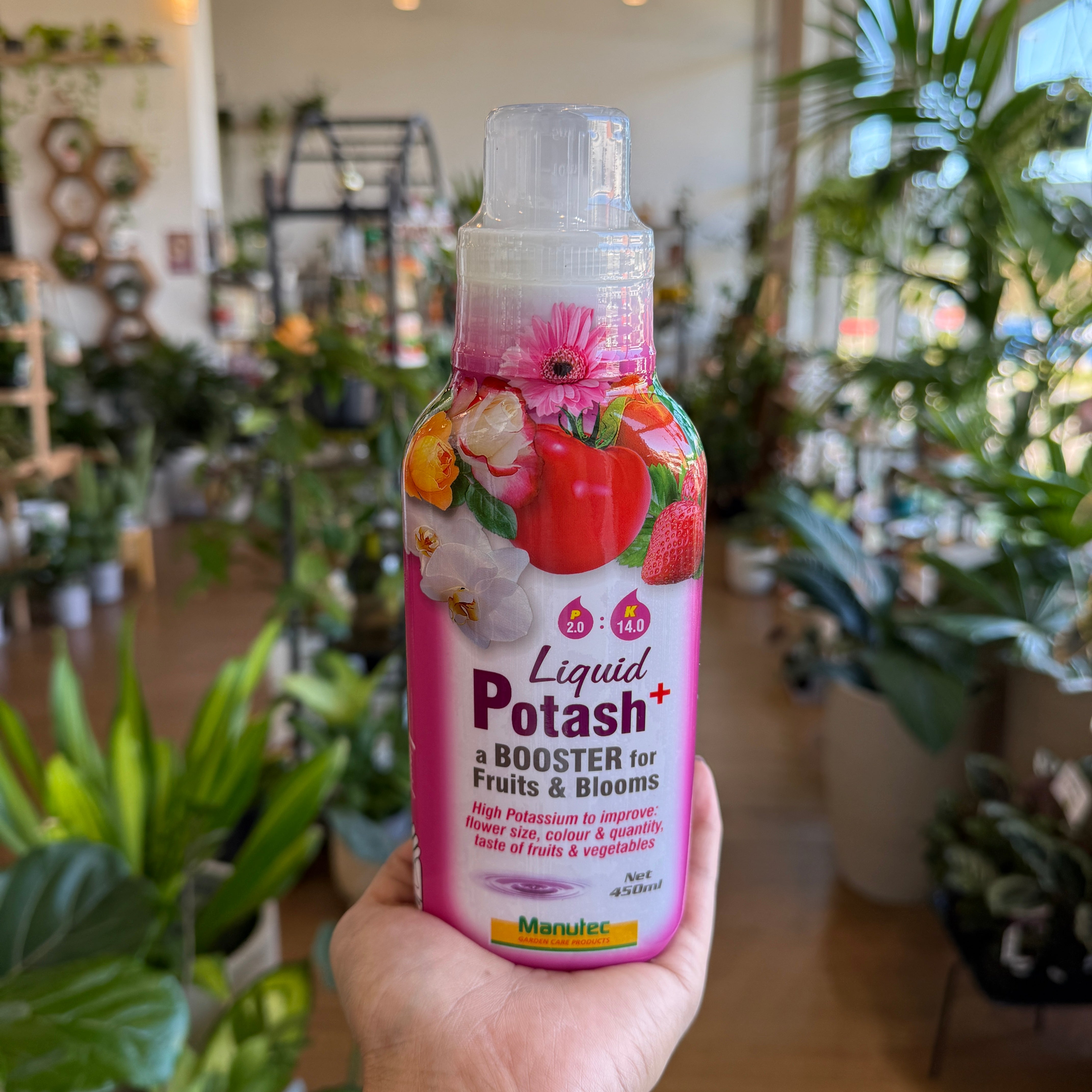 Manutec Liquid Potassium Fertiliser – Boost Fruit, Flower & Plant ...